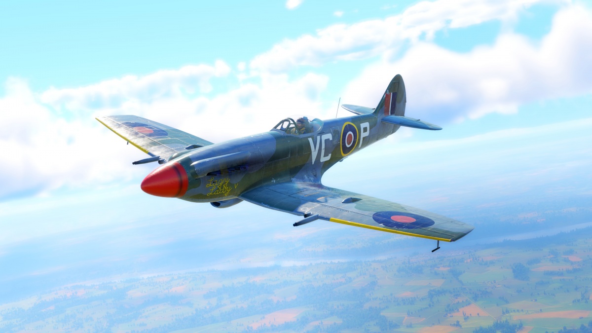 Spitfire FR Mk.XIVe Джеймса Прендергаста — War Thunder Wiki