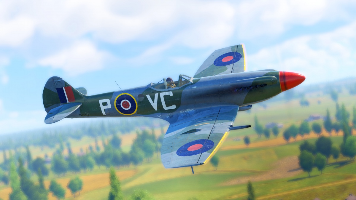 Spitfire FR Mk.XIVe Джеймса Прендергаста — War Thunder Wiki